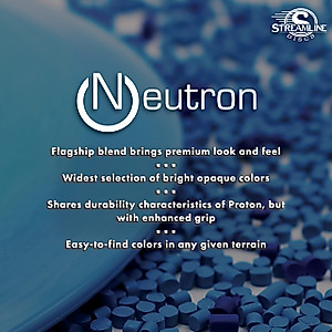 Streamline Discs Neutron Lift Disc Golf Distance Driver (165-170g / Colors May Vary)