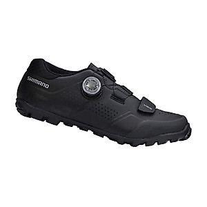 SHIMANO SH-ME502 Performance Enduro Mountain Bike Shoe, Black, 12-12.5 Men (EU 48)