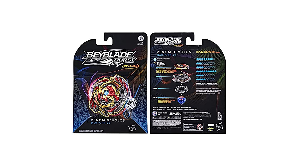 BEYBLADE Burst Venom Devolos Starter Pack - Attack Type