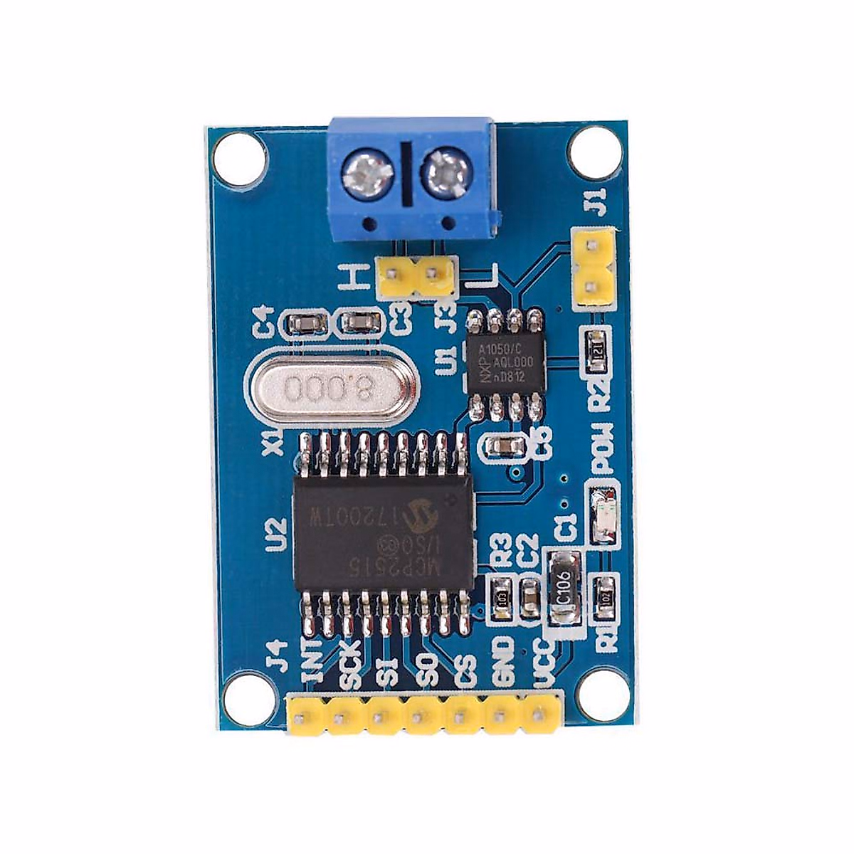 Comidox 3Pcs MCP2515 CAN Bus Module TJA1050 Receiver SPI Module for Arduino 51 MCU ARM Controller Development Board