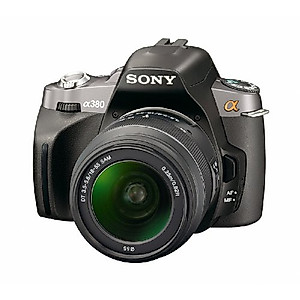 Sony Alpha A380Y 14.2 MP Digital SLR Camera with Super SteadyShot INSIDE Image Stabilization and 18-55mm and 55-200mm Lenses
