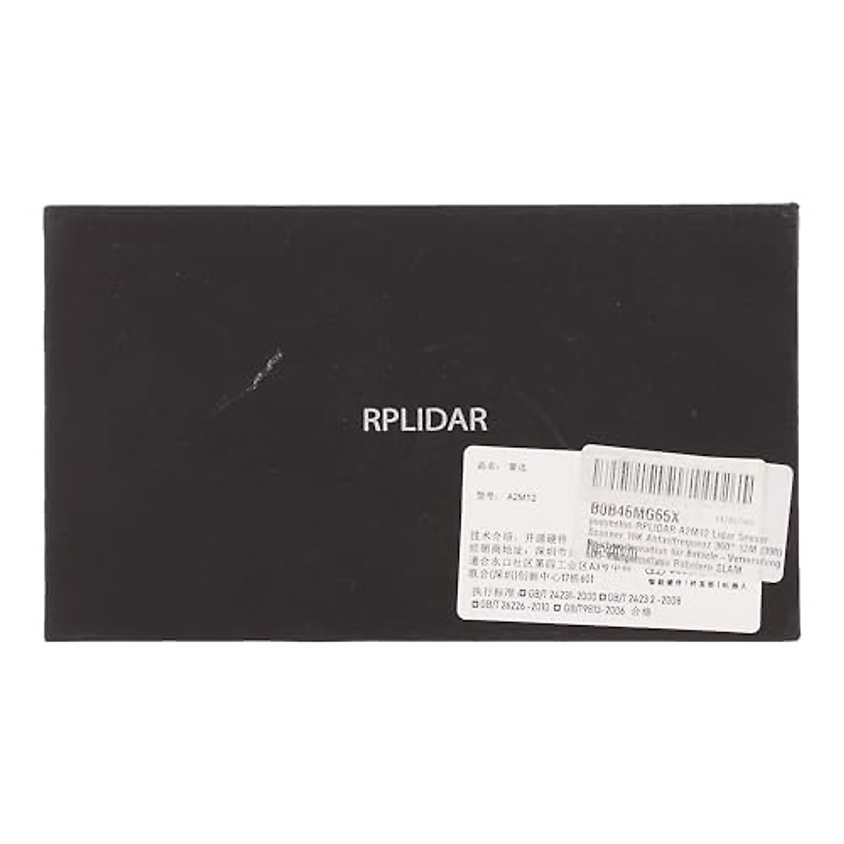 youyeetoo RPLIDAR A2M12 360 Degree Lidar Scanner 12Meter(39ft) Measuring Distance, 16000 Hz Sampling Frequency Compatible with A2 Previous SDK