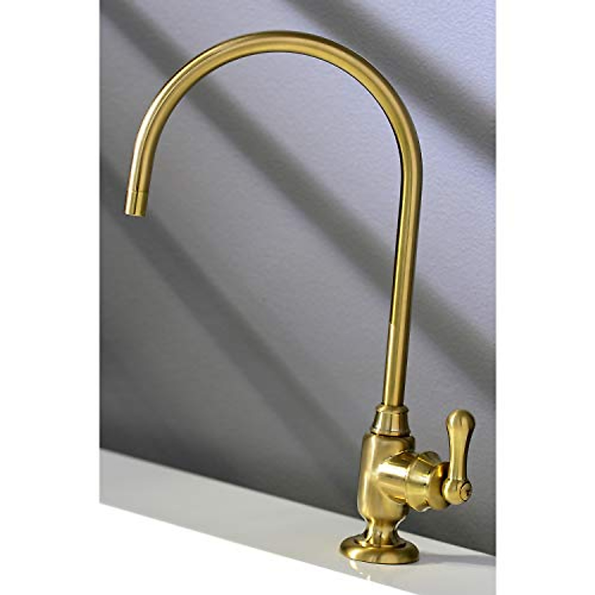 Kingston Brass KS5197AL Royale Single-Handle Water Filtration Faucet, Brushed Brass