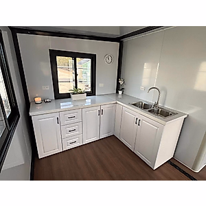 Container House, Luxury Villa House with Bathroom Kitchen Living Room Innovative, Eco-Friendly, and Versatile Portable Prefabricated Home Solutions for Modern Lifestyle