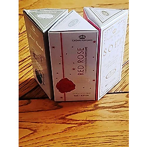 6 (Six) Al-Rehab 6ml Perfume Oils Best Sellers Set # 1: Soft, Sultan Al Oud, Red Rose, Choco Musk, Jasmin and White Musk