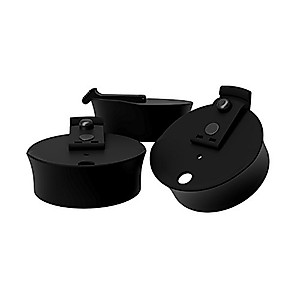 LEXO Temperature Regulating Smart Travel Mug - Flip Top Lid (Black, 16. oz.)