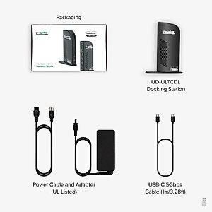 Plugable 13-in-1 USB-C Triple Monitor Docking Station, 100W Laptop Charging, DisplayLink Docking Station for Mac (Driver Req), Windows, Chrome (3 HDMI, 1 USB-C with 20W Charging, 4 USB, Ethernet, SD)