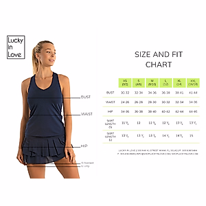 Lucky In Love Twist Front Tank (Black, X-Large)