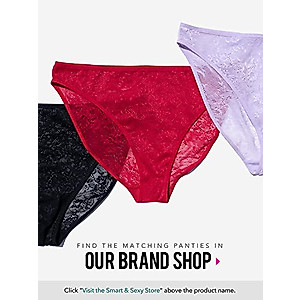 Smart & Sexy womens Sa1451 Bra, Black Hue (Smooth Lace), Large US