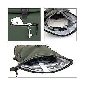 X RAY Expandable Roll Top Waterproof Trendy Backpack With Laptop Pocket