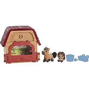 Mattel Spirit Untamed Mini Playset with Small Character Figure, Horse & 3 Accessories, Festival Theme with Surprise Unboxing (Styles May Vary)