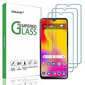 beukei (3 Pack) Compatible for TCL 30 XL/TCL 30XL (2022) Screen Protector Tempered Glass (6.82 inch),Touch Sensitive,Case Friendly, 9H Hardness