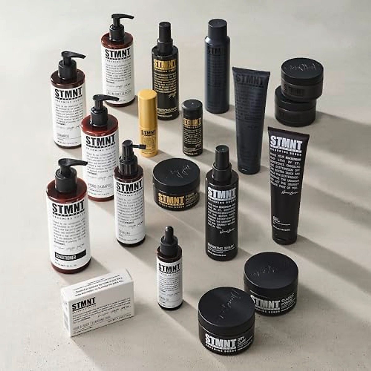 STMNT Grooming Goods Conditioner, 9.3 oz,Softens Hair,Restores Shine,Moisturizing Formula,Activated Charcoal & Menthol,All Hair Types