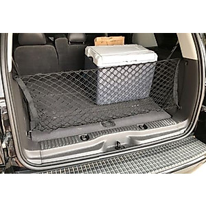 EACCESSORIES EA Trunk Organizer Cargo Net for FORD ESCAPE MERCURY MARINER MAZDA TRIBUTE 2001-2012 – Envelope Style Cargo Net for SUV - Premium Mesh Car Trunk Organizer – Compatible with ESCAPE MARINER