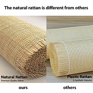 HULALA HOME Accent Storage Cabinet with 3 Natural Rattan Doors & Wood Legs, 2-Tier Shelf Sideboard Buffet Cabinet, Cupboard Console Table for Living Room, Entryway, Dining Room, Hallway (Walnut)