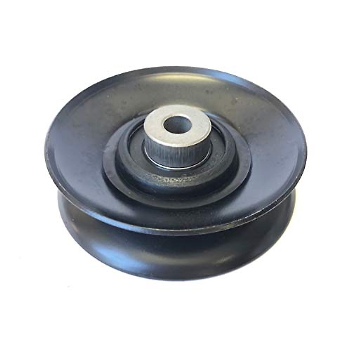 Set of 2 Pulleys, 1 Compatible with Craftsman Poulan Husqvarna V-Idler Pulley 127783 139245 532127783 532139245, 1 Compatible with Flat Idler Pulley 179114 532179114