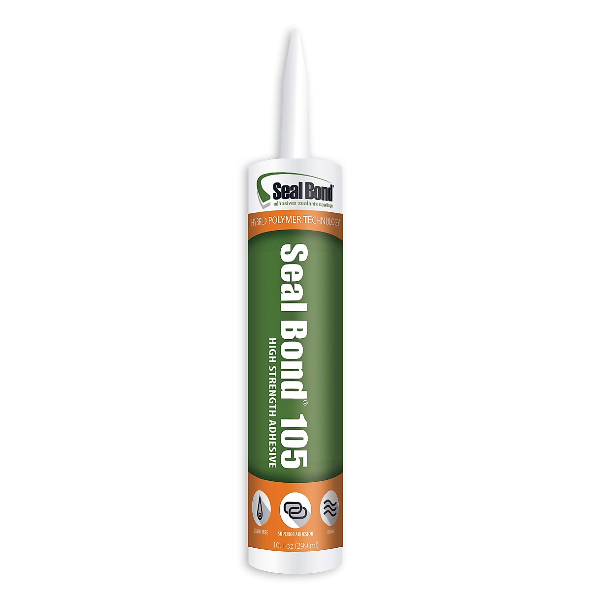 Seal Bond 105 White - Marine/Industrial Adhesive Sealant - Superior to Silicone