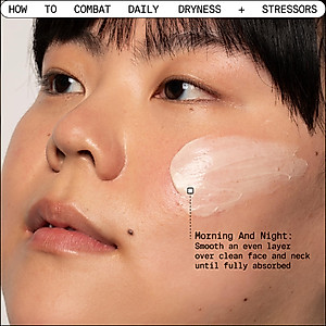 Youth To The People Adaptogen Deep Moisture Cream, Travel Size (2 fl oz), Fragrance-free Face Moisturizer, Squalane, Ashwagandha + Reishi Mushroom, Suited for Dry + Sensitive Skin, Vegan