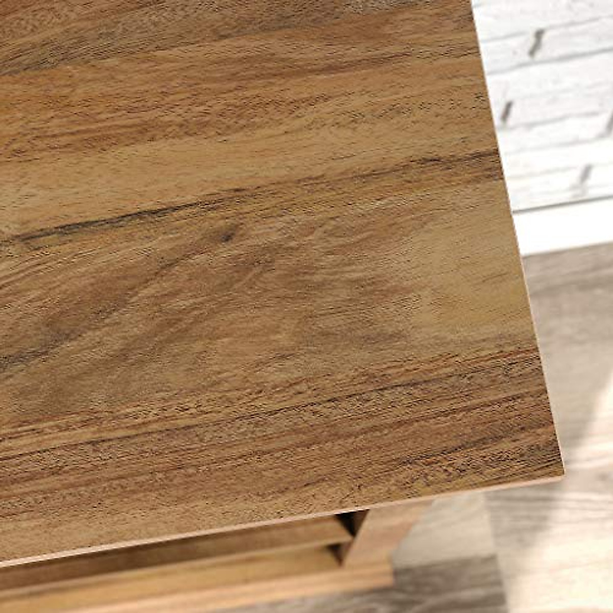 Sauder Miscellaneous Bookcase, L: 35.28" x W: 13.23" x H: 43.78", Sindoori Mango finish