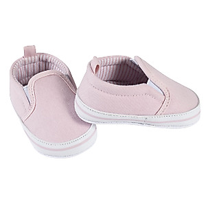 Gerber Unisex Baby Newborn Infant Toddler Boy and Girl Slip-On Sneaker Crib Shoe Pink 6-9 Months