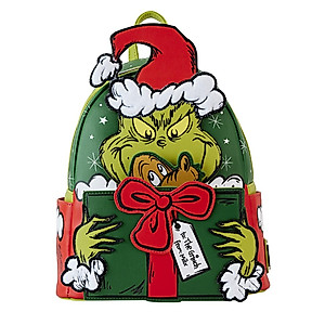 Loungefly Dr. Seuss' How the Grinch Stole Christmas! Santa Cosplay Mini Backpack