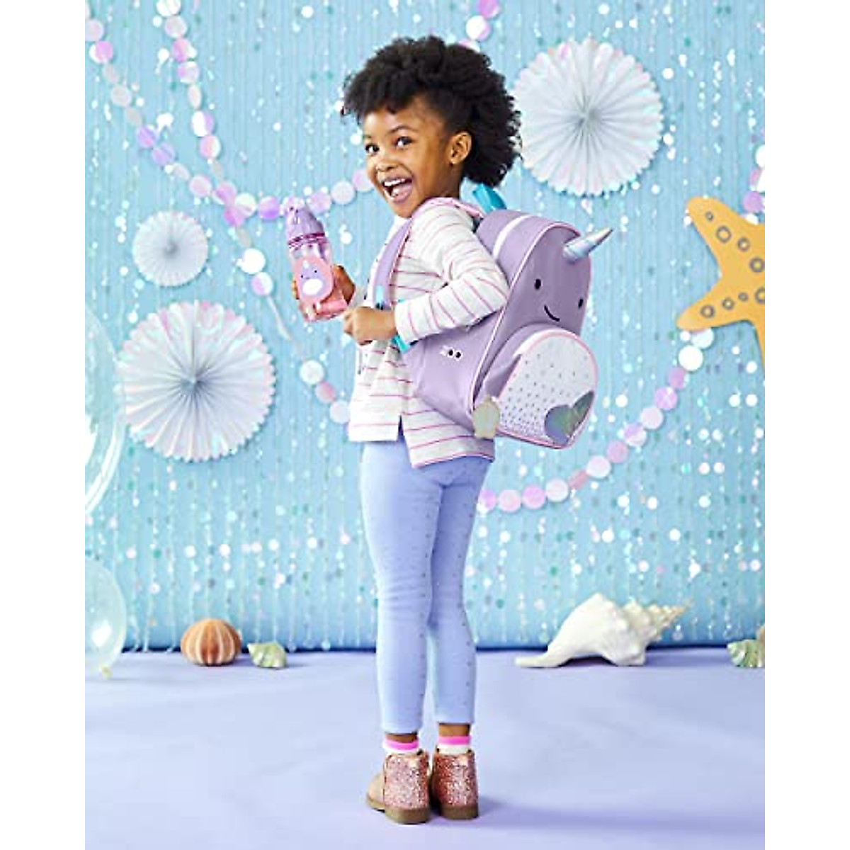 Skip Hop Toddler Backpack, Zoo Preschool Ages 3-4, Narwhal