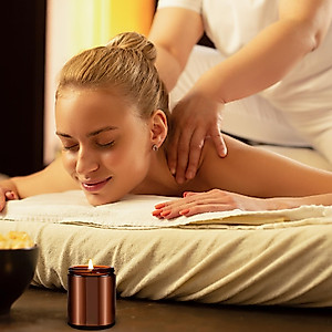 Eucalyptus & Sage Scented Candles, Long Lasting Burn Candle for Home Scented, Hand Poured Soy Wax Candles for Women and Men, 7oz