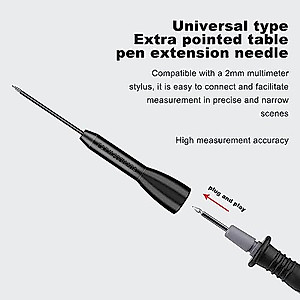 ZIBOO TP88A Piercing Needle Non-destructive Test Probe Use for Digital Multimeter Test Leads