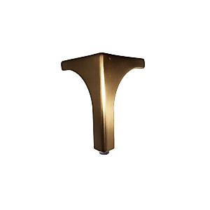 BingLTD - 4 1/2" Brushed Gold Metal Sofa Legs - Set of 4 (ML-45T-BG)