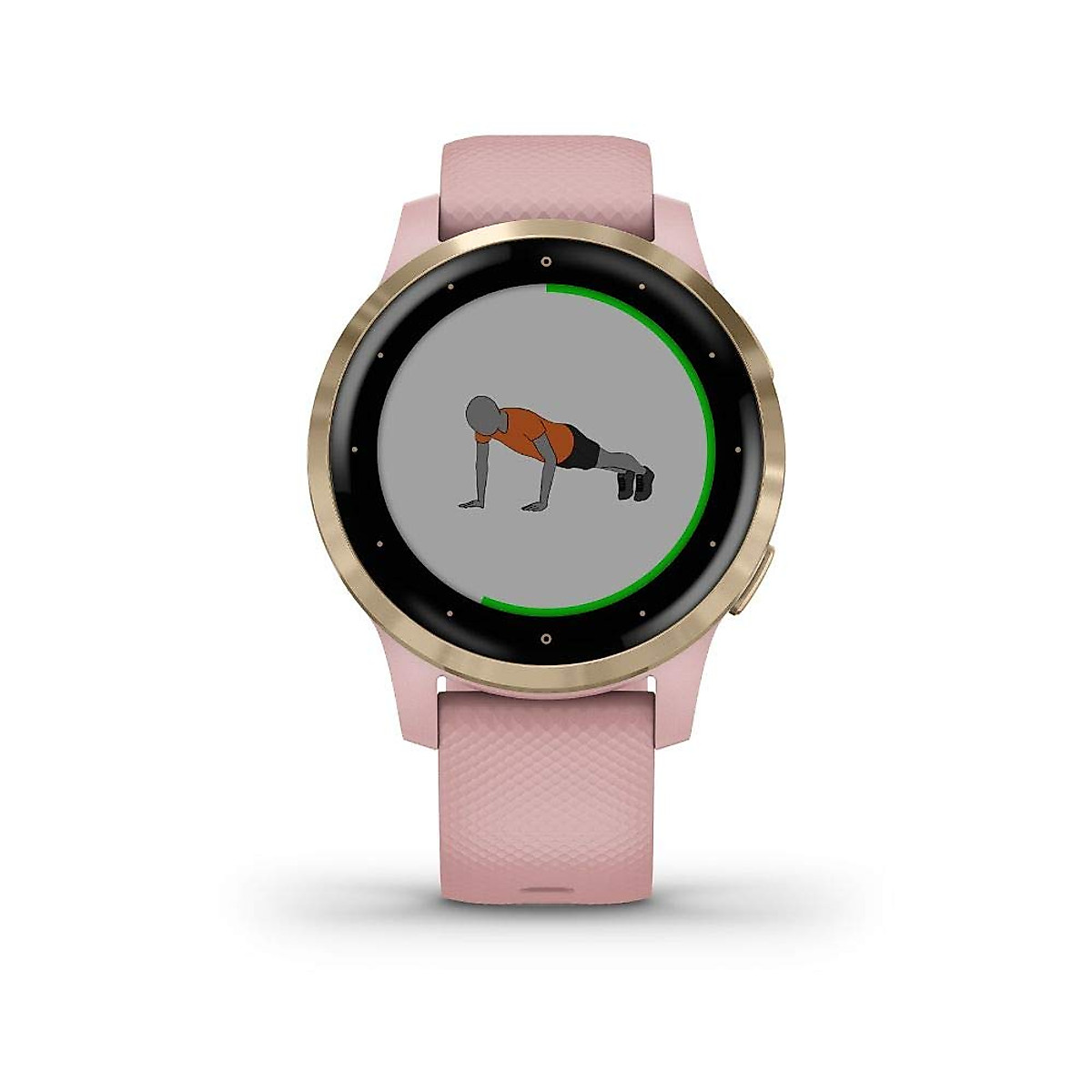 Garmin Vivoactive 4S GPS Smartwatch with Music & Fitness Activity Tracker & Health Monitor Apps (Dust Rose/Gold) 010-02172-31 4 S Bundle with CPS Enhanced Protection Pack