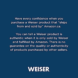 Weiser 9GLA120-039 Lever Dummy Welcome Home Toluca BRZ Right Hand