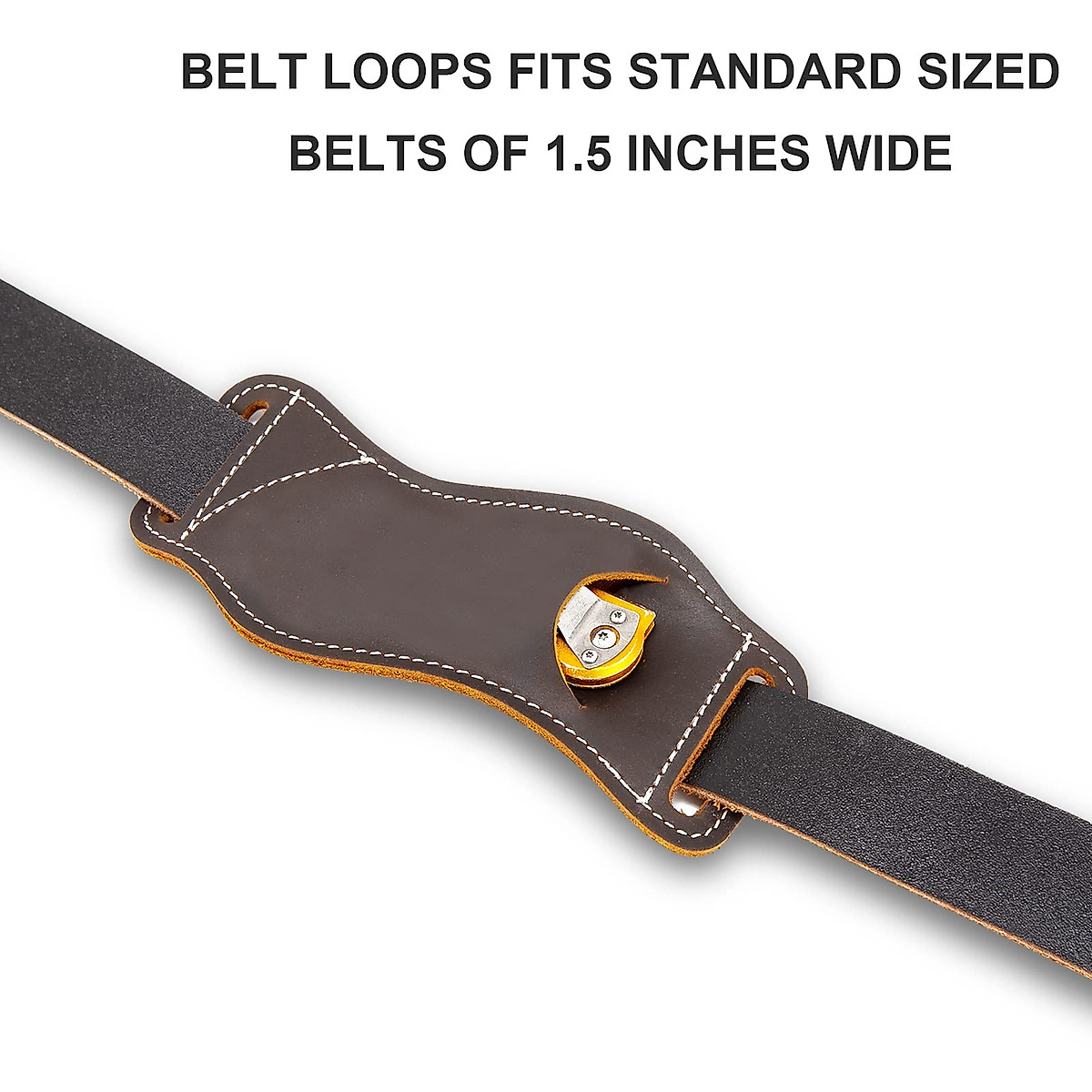 Knife Sheath,Leather Knife Sheath for Belt,Horizontal Carry Pocket Knife Holder,EDC Belt Organizer,Handmade Compact Draw Knife Holster,EDC Pocket Organizer,Sheath for Folding Knife,Gifts for Men