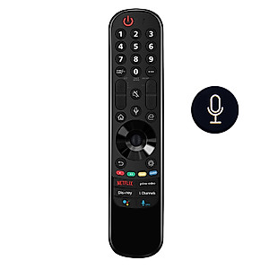 AN-MR22GA MR22GA Replace Magic Voice Search Remote Control fit for LG LED 4K UHD Smart webOS 2022 TVs & OLED TV 4K Smart TV G2 B2 C2 Series Television
