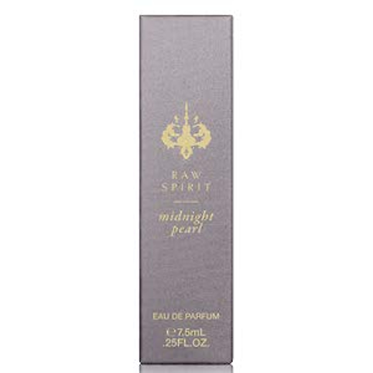 Raw Spirit Midnight Pearl Perfume for Women | Sultry, Floral Cruelty-Free Fragrance | Eau de Parfum Spray, .25fl oz/7.5mL