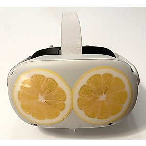 Lemons Decal for Quest 2 VR Headset - Meta/Oculus - Glossy Vinyl Sticker