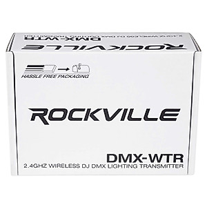 Rockville 2.4GHZ Wireless DJ Lighting Transmitter (DMX-WTR) Small