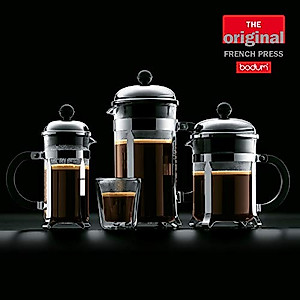 Chambord Coffee Maker 3 Cup 0.35 Liter 12 Ounce Shiny