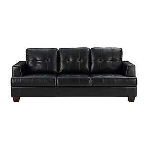 Lexicon Roff Living Room Sofa, Black
