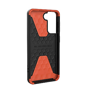 URBAN ARMOR GEAR UAG Designed for Samsung Galaxy S21 Plus Case Black Sleek Ultra-Thin Shock-Absorbent Civilian Protective Cover, [6.7 inch Screen]