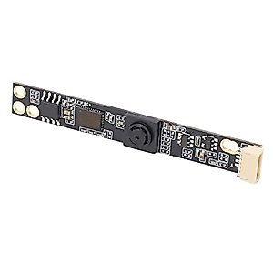 USB Camera Board, 1MP 720P 66° No Distortion Camera Module Black MJPEG for Restricted Locations. for Micro HD Monitoring