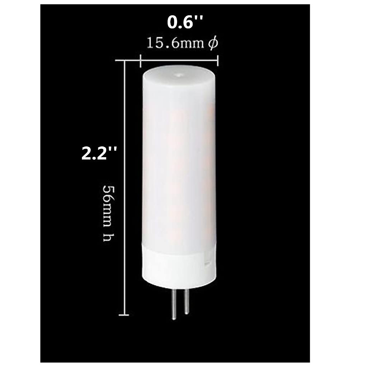 6-Pack G4 LED Flame Effect Light Bulb 3W DC 12V 220 Lumen ,Flame Light Bulbs , Fire Light Bulb,Flicker LED Flaming Bulb