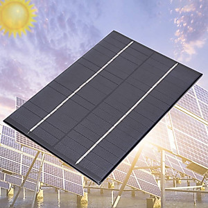 Delaman Solar Panel, Polycrystalline Silicon Solar Panel Charging Power Board High Conversion Rate