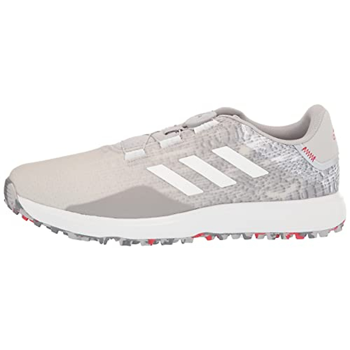 adidas Men's S2G Spikeless BOA Golf Shoes, Grey Two/Footwear White/Grey Three, 12.5