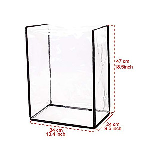 Clear Kitchen Blender Dust Cover,Blender Covers Compatible with Ninja Foodi Blender,Blender Covers For kitchen Appliance Covers,Blender Cover with Accessory Pocket.Juice Cover Gift For Women.