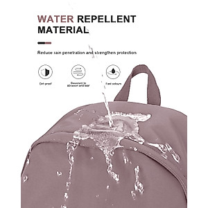 VECAVE School Backpack Purple Waterproof Bookbag Casual Lightweight Travel Rucksack Daypack Backpacks for Men Women College High School Bags backpack for Boys Girls Teens