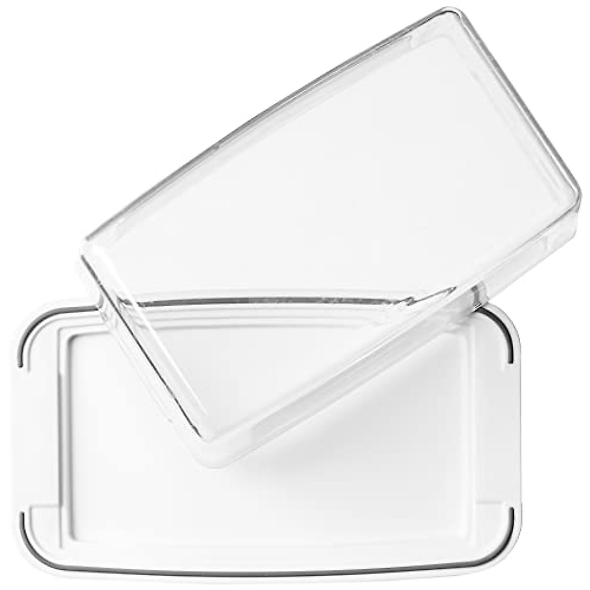 Progressive International Cheese ProKeeper BPA-Free Plastic Meal Holder, 8.75 in L x 3.6 in H x 4.75 in D, Ideal for Maintaining Fridge Organization