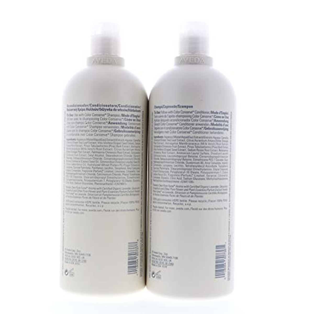 Aveda Color Conserve Shampoo and Conditioner 33.8oz Helps Protect Hair Color and Prevents Fading