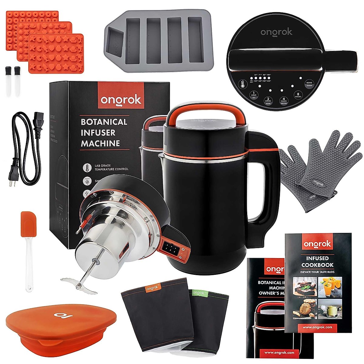 ONGROK Butter Maker Machine Bundle Pack, Accessories Included, Simple Functionality, Botanical Infusion Machine for Herbal Extraction, Make Oil, Butter and Tincture, Works Like Magic