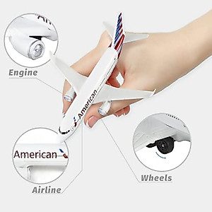 Joylludan Model Planes American Model Airplane Toy Plane Aircraft Model for Collection & Gifts