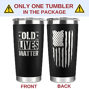 Gifts for Men - Birthday Gifts for Men - 40th, 50th, 60th, 70th, 80th Birthday Men Gift Ideas - Mens Gifts for Grandpa, Him, Dad, Husband - Father's Day Gifts for Men, Retirement Gifts - 20 Oz Tumbler